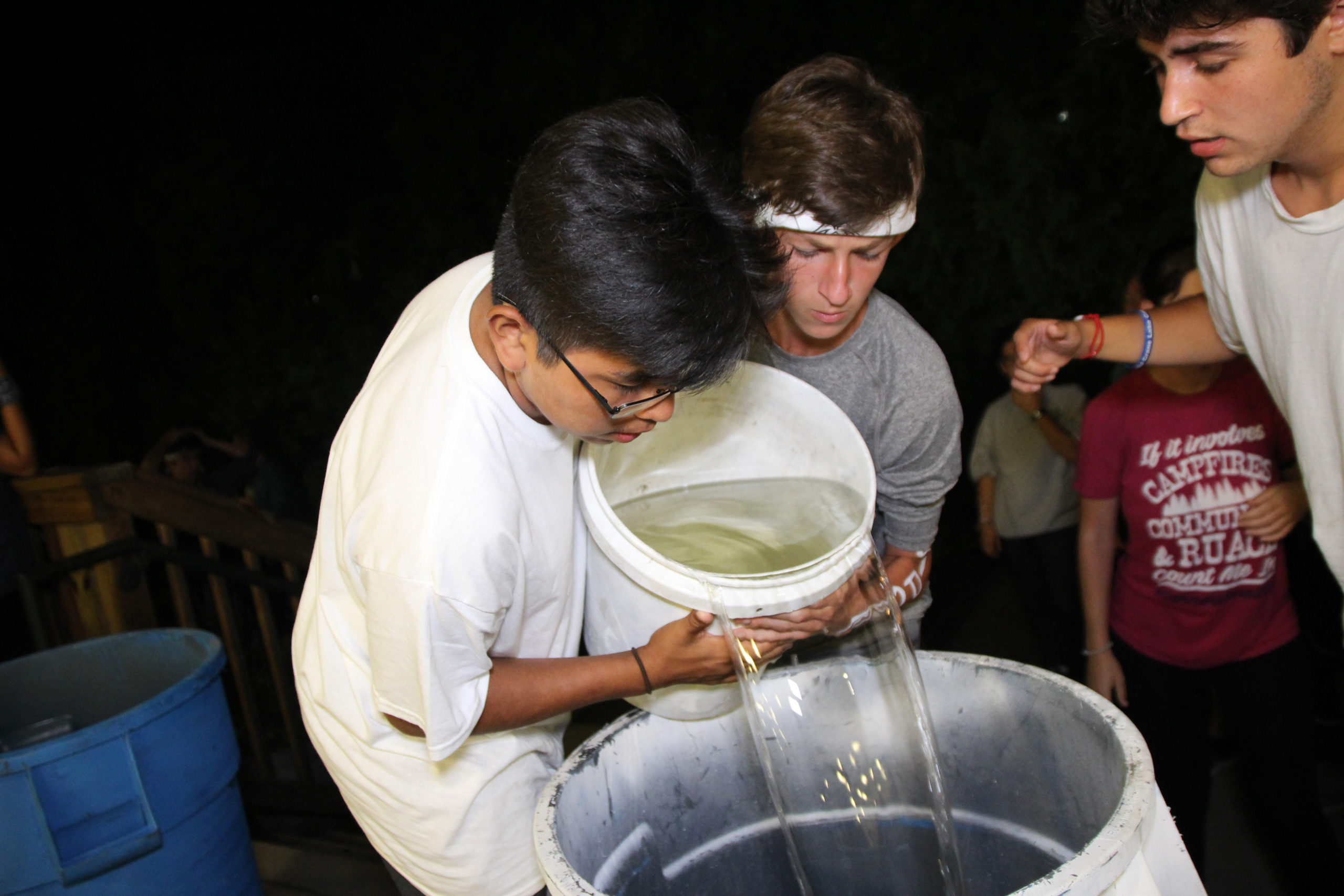 Color War Series, Day 2: Bucket Brigade - Crane Lake Camp